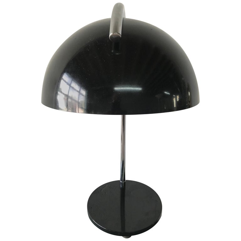 Postmodern Black Desk Table Task Lamp For Sale at 1stDibs