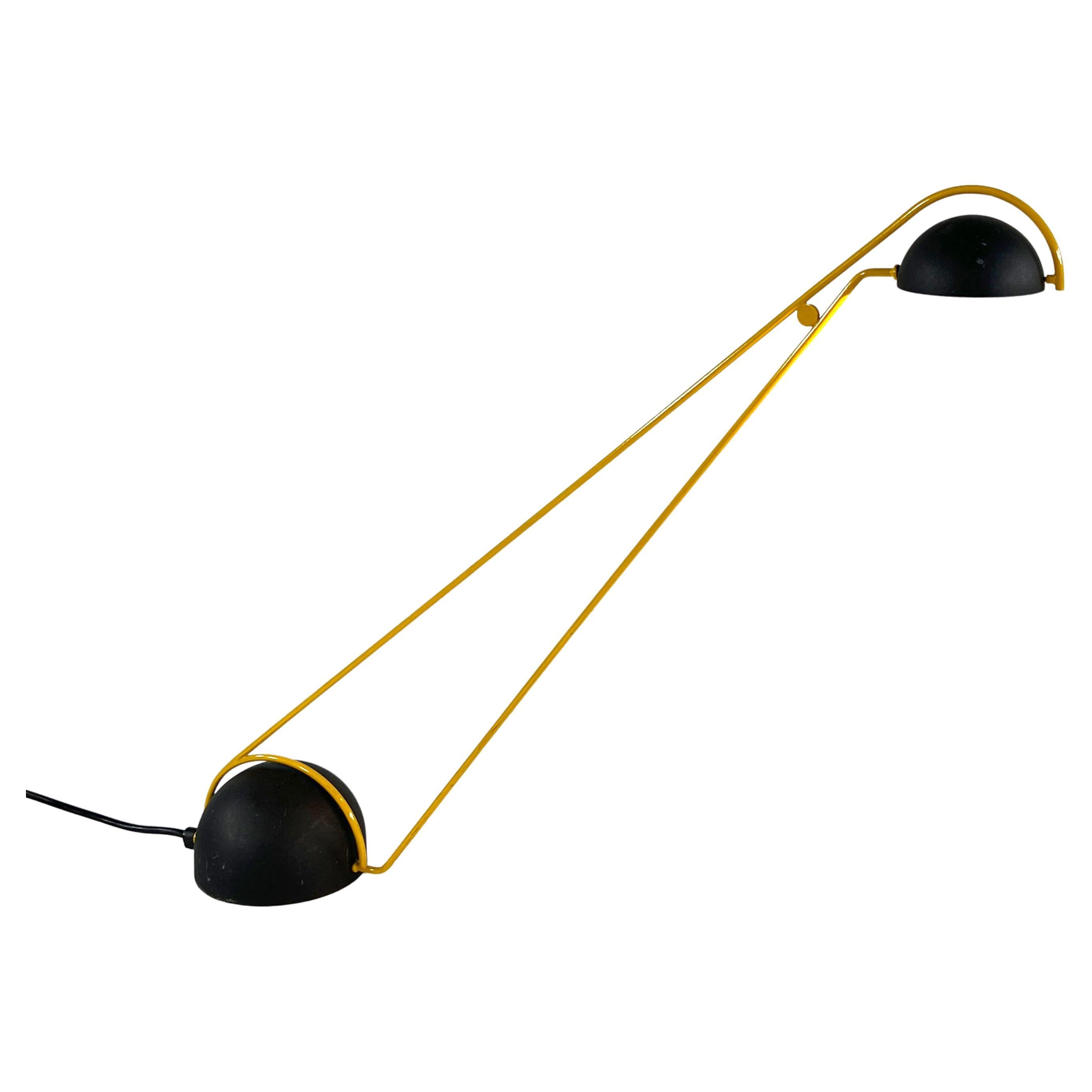 Italian Yellow and Black Postmodern Desk Lamp For Sale at 1stDibs ...