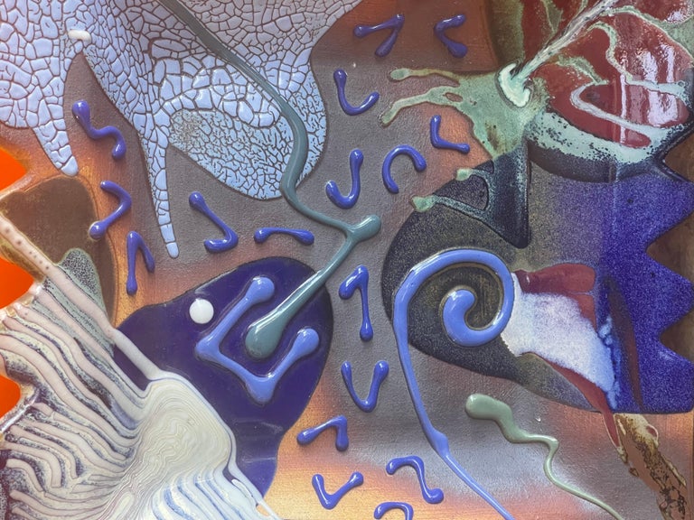 Postmodern Ceramic Wall Sculpture by Matthew Patton For Sale at 1stDibs ...