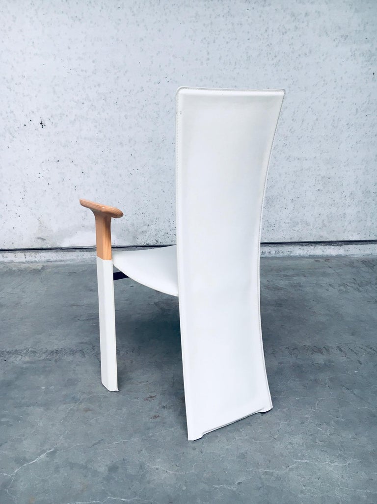 Postmodern Design Dining Chair set by Pietro Costantini, Italy 1980's ...