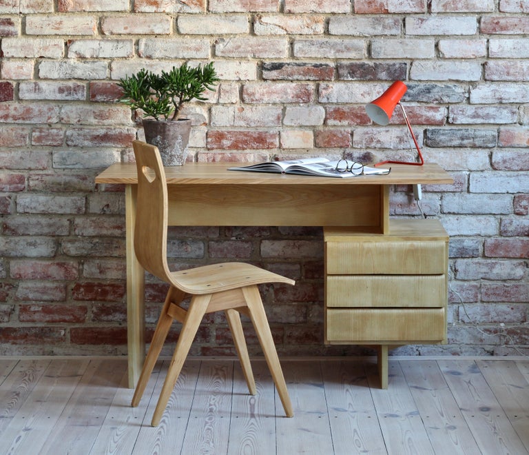Postmodern Desk, Writing Table by Bohumil Landsman, 1970s at 1stDibs