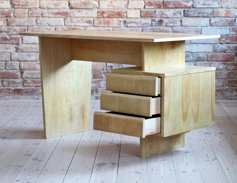 Postmodern Desk, Writing Table by Bohumil Landsman, 1970s at 1stDibs