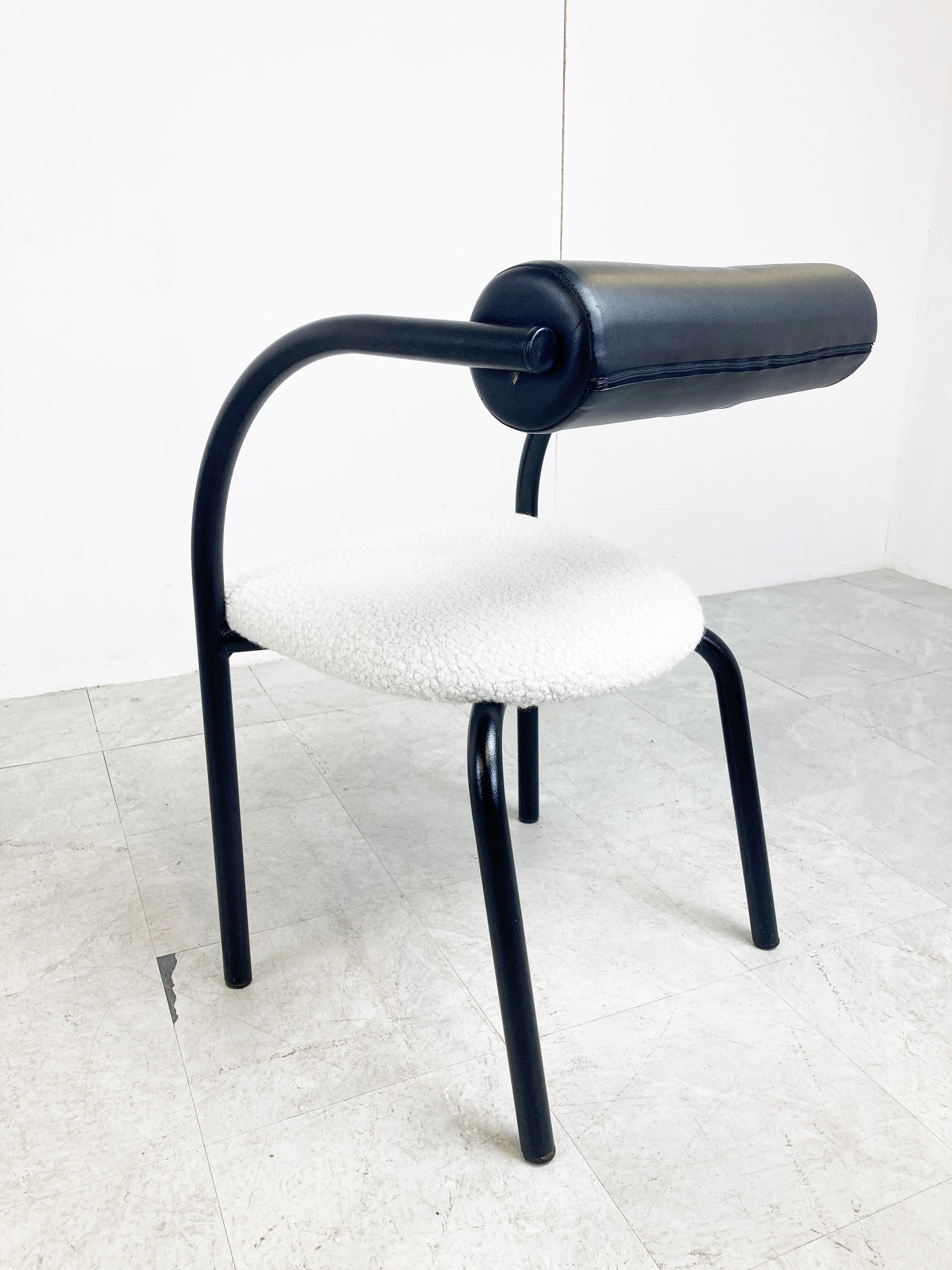 Postmodern Dining Chairs, 1980s, Set of 8 at 1stDibs