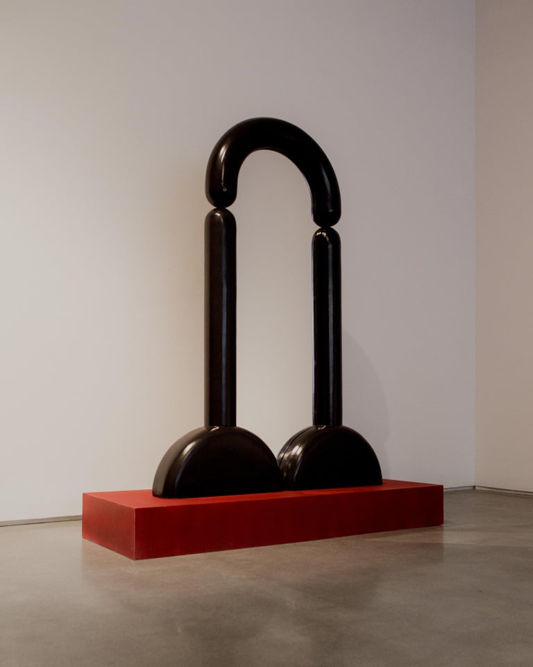 Postmodern Doodool Standing Penis Mirror For Sale at 1stDibs