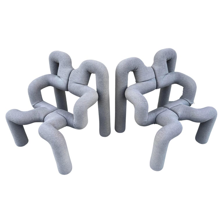 Postmodern Ekstrem Chairs by Terje Ekstrøm, 1984, Made in Norway For ...