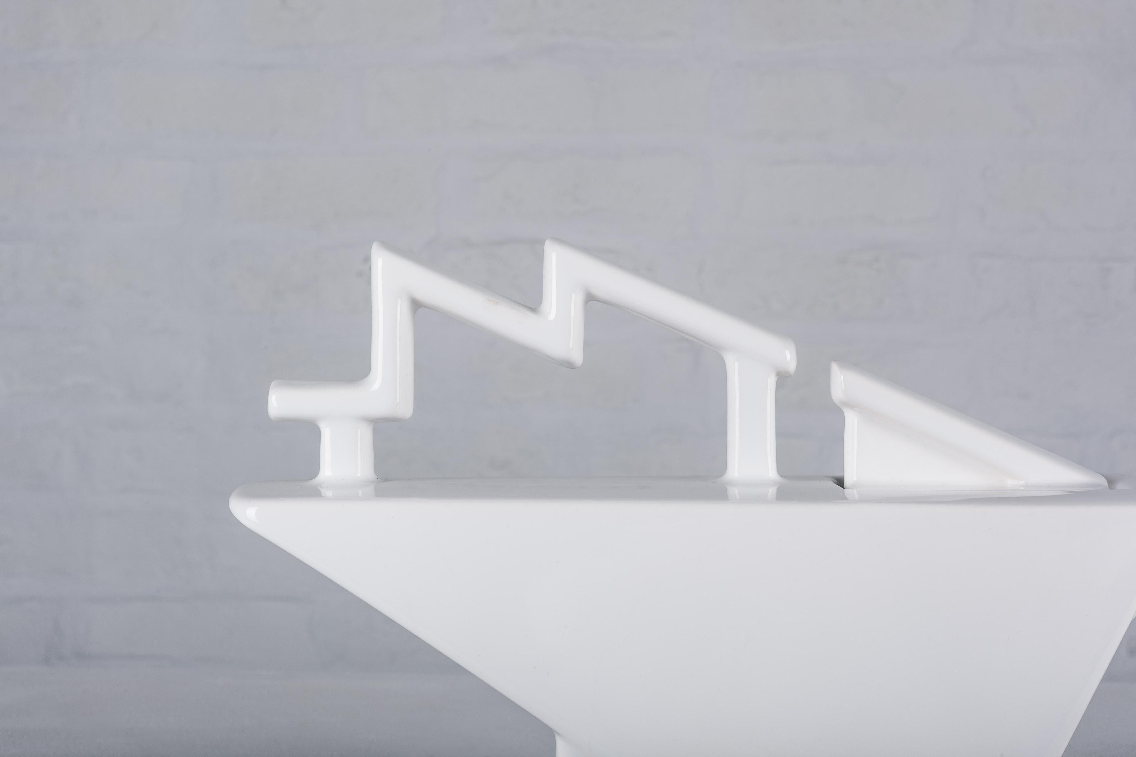 Postmodern French Zigzag Teapot by Pierre Casenove for Studio Salins ...