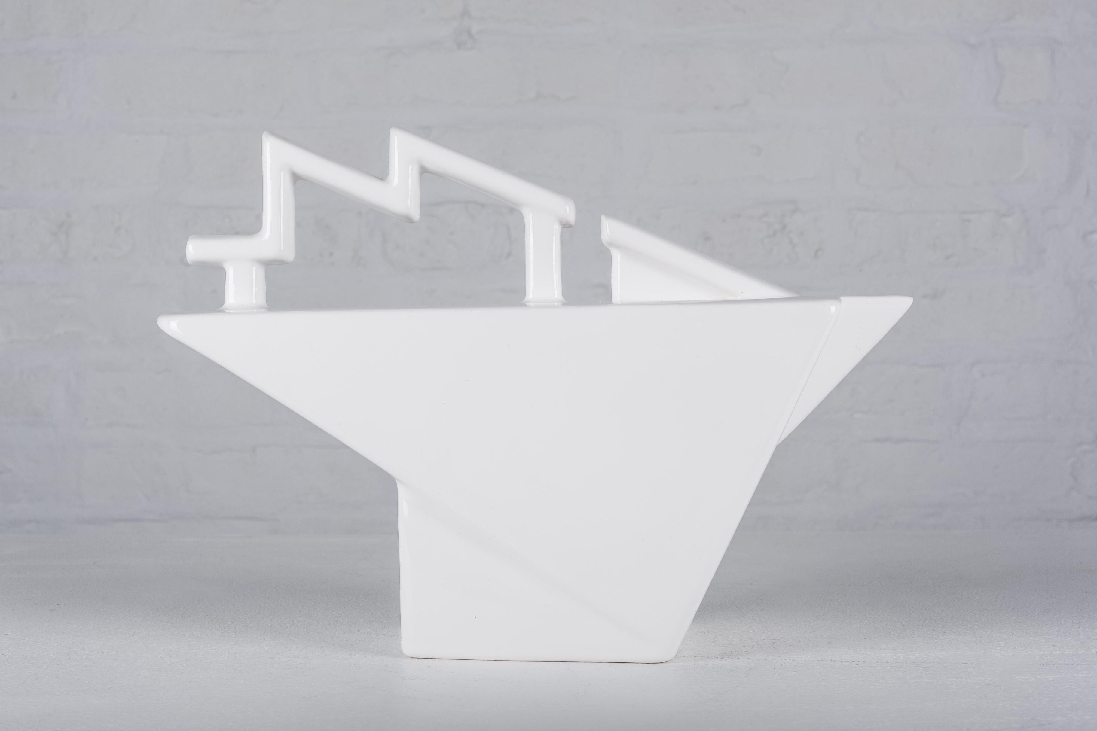 Postmodern French Zigzag Teapot by Pierre Casenove for Studio Salins ...