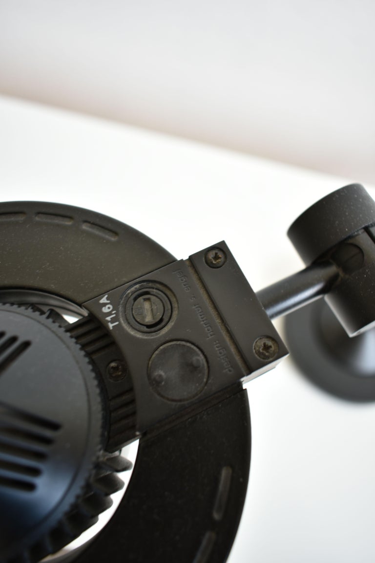 Postmodern Halogen Desk Lamp 'Discus', Hartmut S. Engel for Staff ...