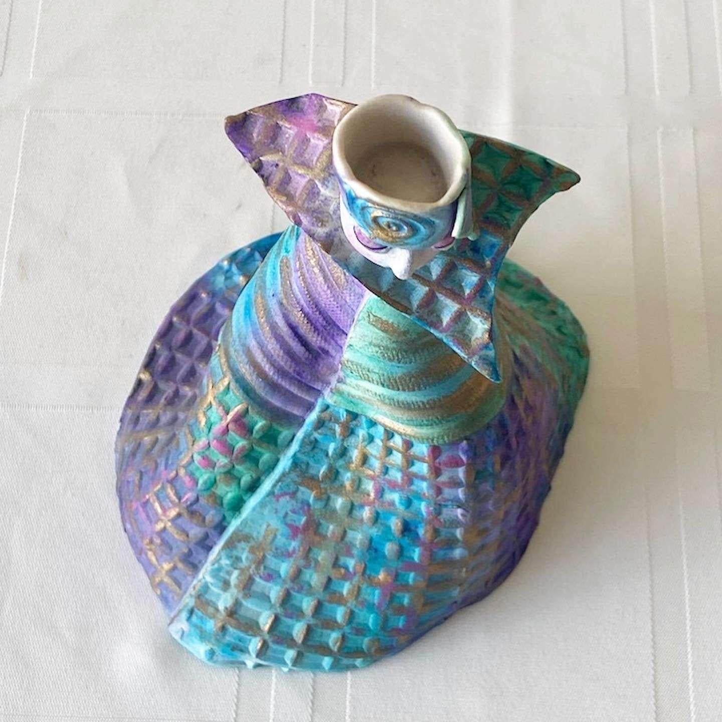 Postmodern Handmade Clown/Jester Candle Holder Sculpture For Sale at ...