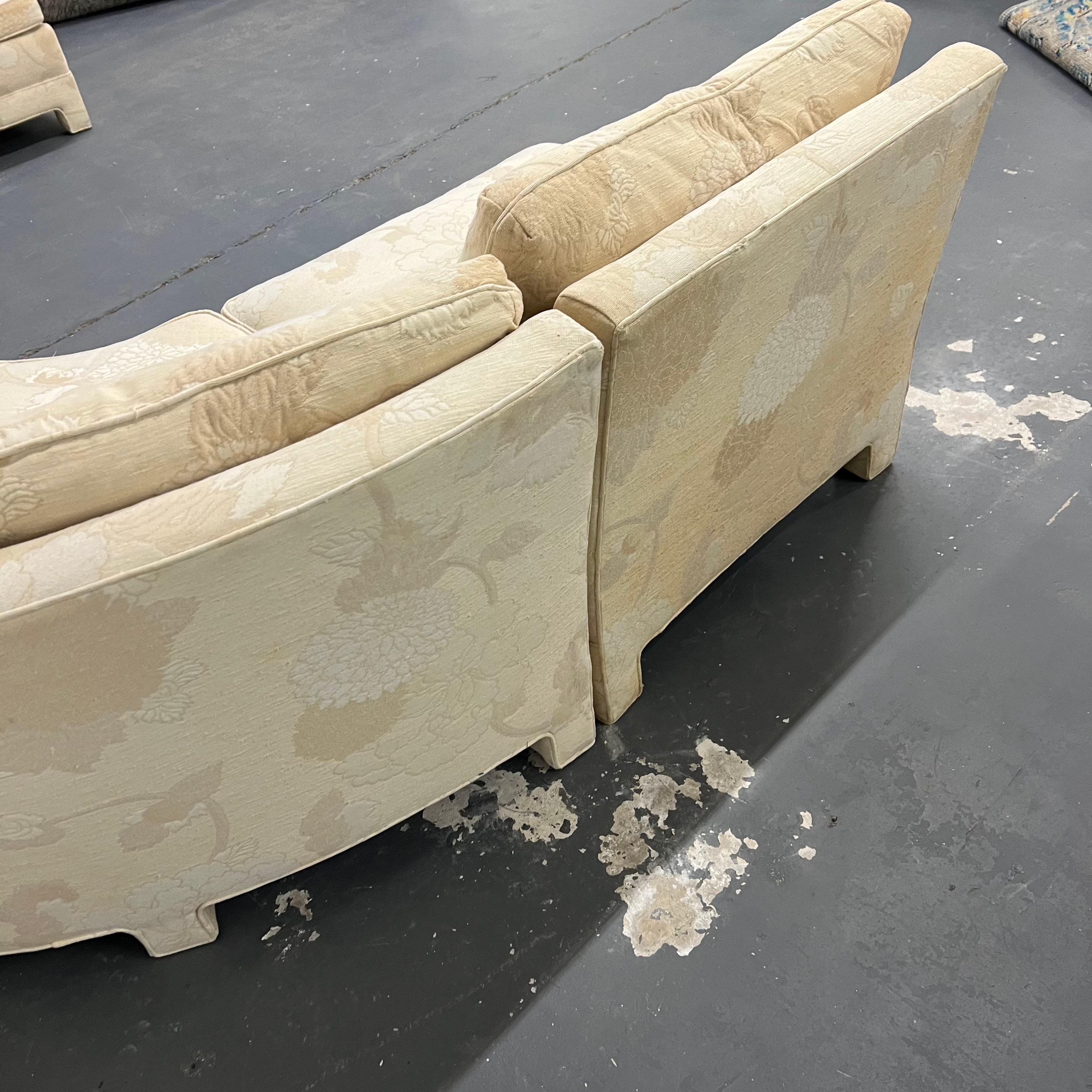 Postmodern Henredon Parsons 5 Piece Sectional Sofa For Sale at 1stDibs