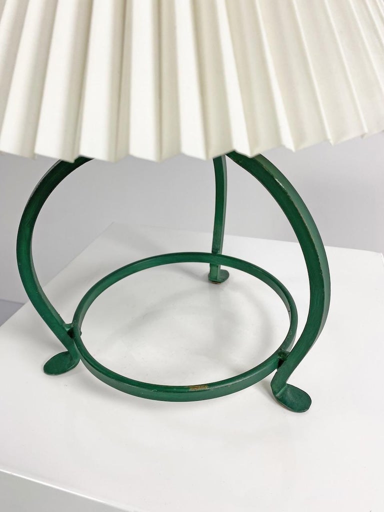 Postmodern Iron Table Lamp For Sale at 1stDibs
