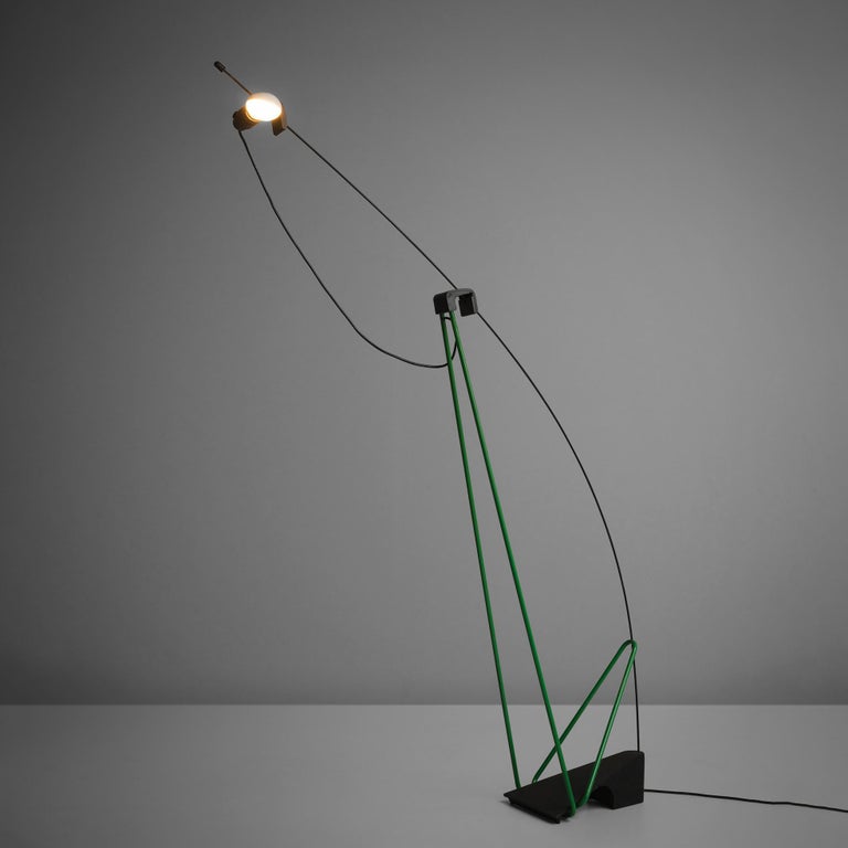Postmodern Italian Geometric Floor Lamp For Sale at 1stDibs