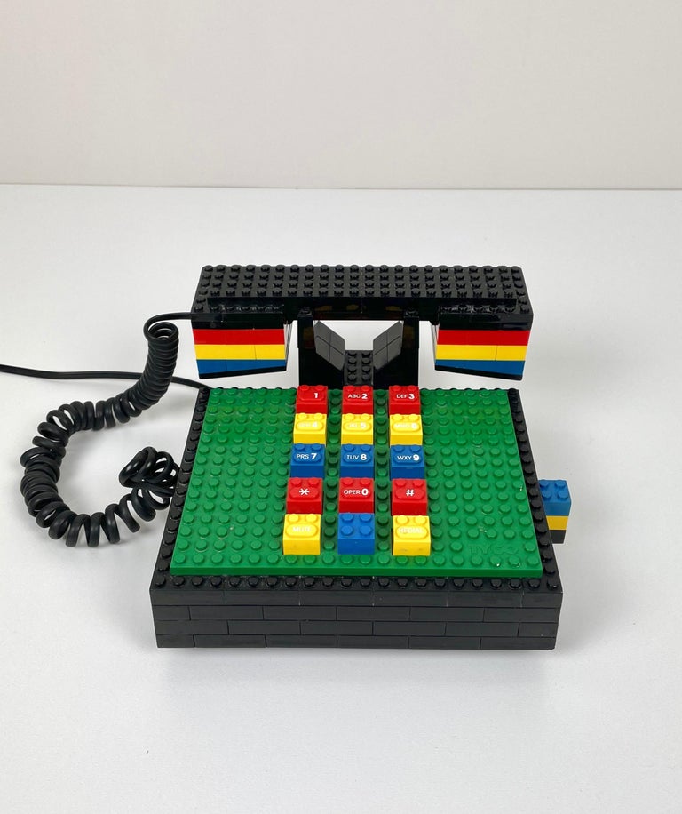 Postmodern “LEGO” Telephone Phone by Tyco For Sale at 1stDibs | tyco ...