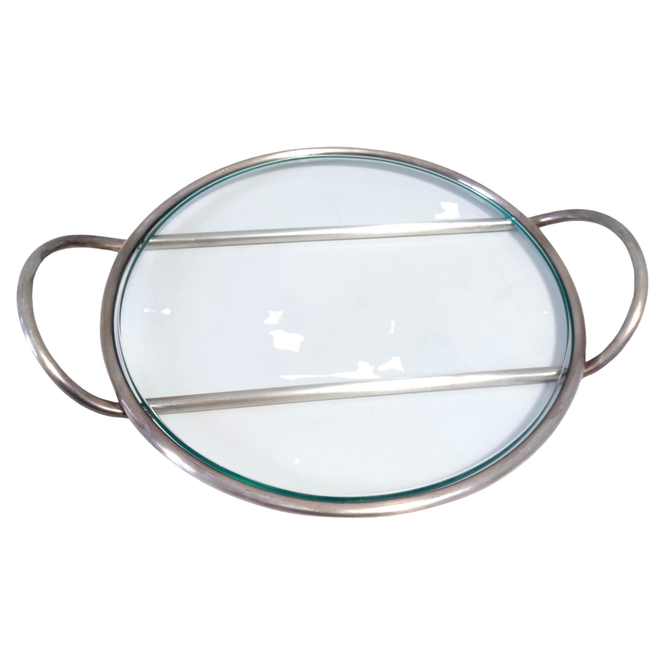 Italian Celestial Glass Plate For Sale at 1stDibs