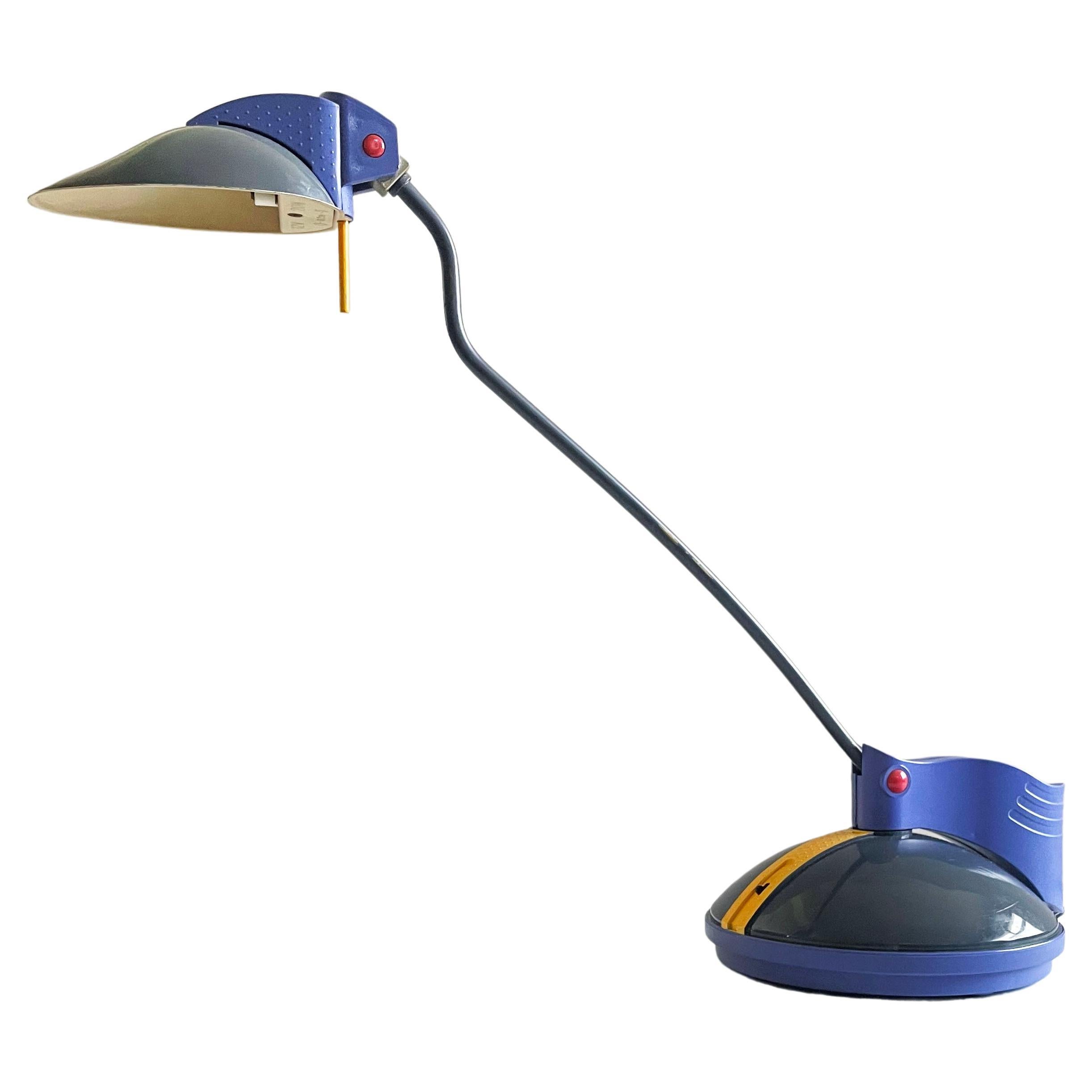 Postmodern Halogen Desk Table Lamp 1980s For Sale at 1stDibs