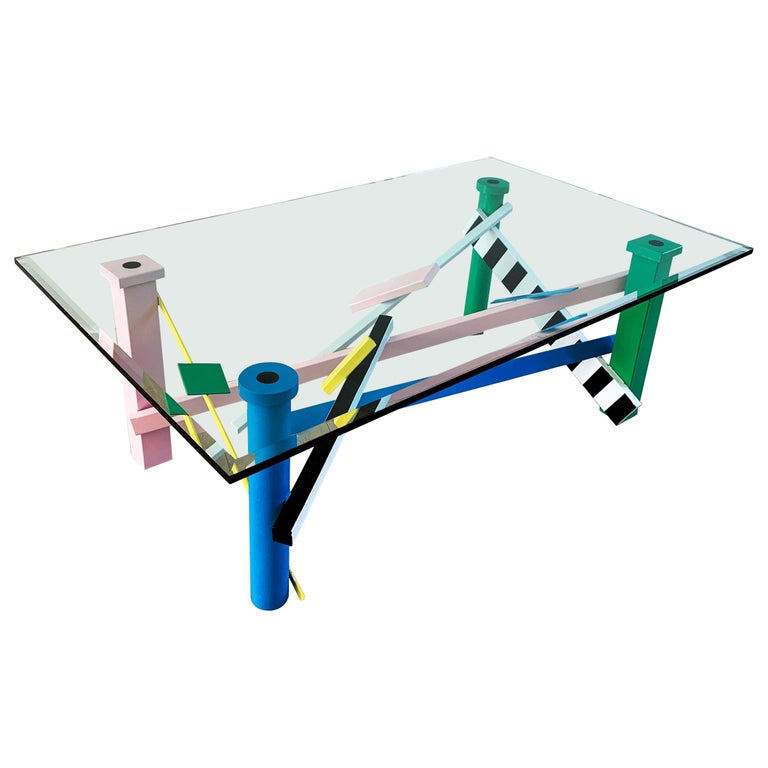 Postmodern Memphis Milano Style Coffee Table at 1stDibs | memphis style ...