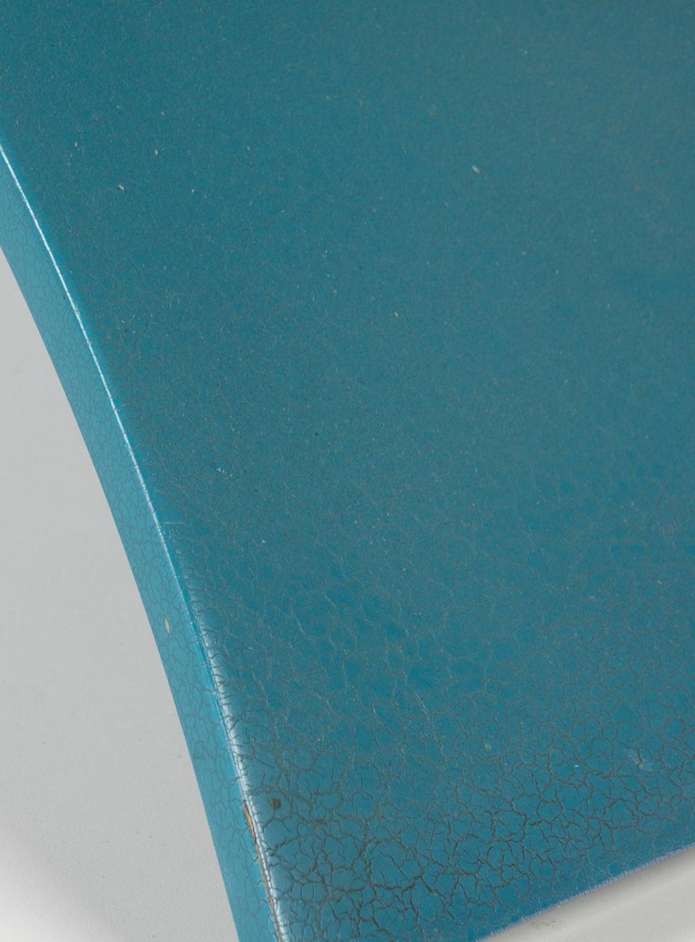 Postmodern Memphis Style Iron Coffee Table at 1stDibs