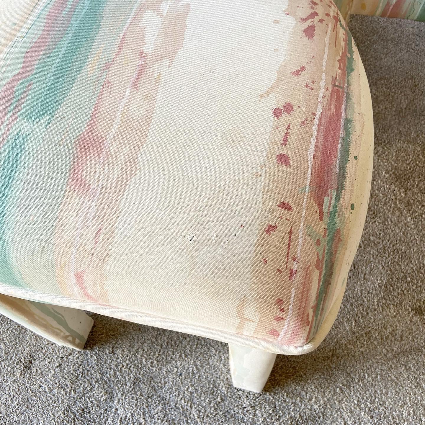 Postmodern Multi Colored Parsons Dining Chairs For Sale at 1stDibs ...