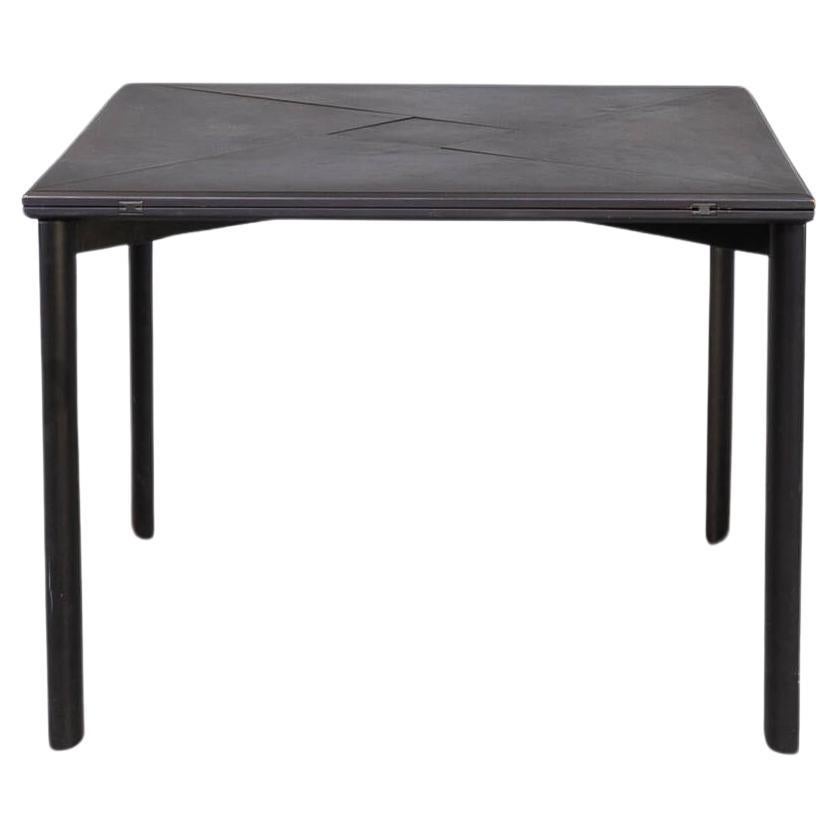 Postmodern origami style unfoldable square dining table For Sale at 1stDibs