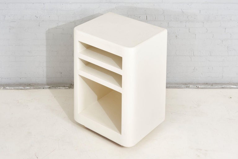 Postmodern Plaster Bar Cabinet, 1970 For Sale at 1stDibs