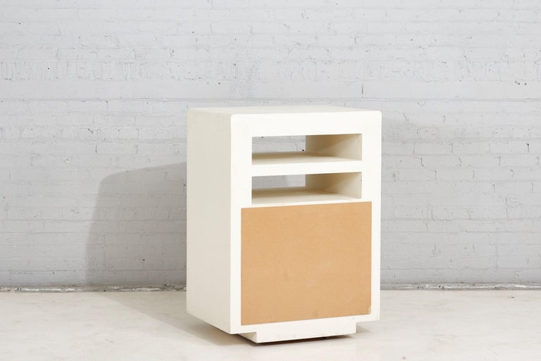 Postmodern Plaster Bar Cabinet, 1970 For Sale at 1stDibs