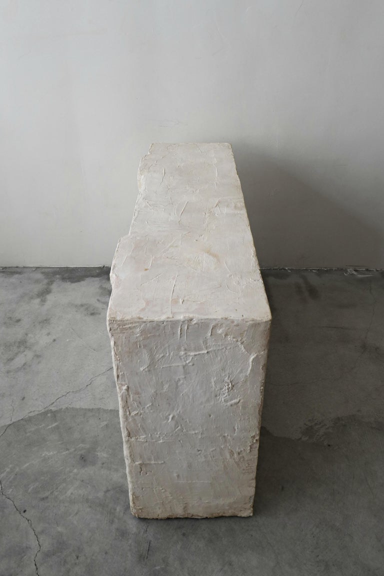 Postmodern Plaster Console Table For Sale at 1stDibs