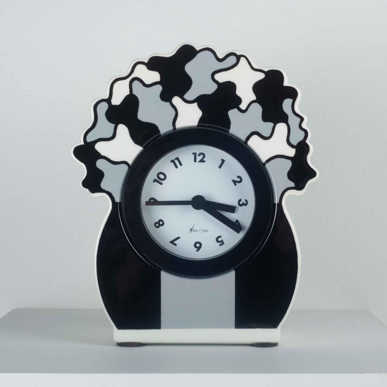 Postmodern Table Clock by George Sowden for Neos, Italy, 1988 For Sale ...