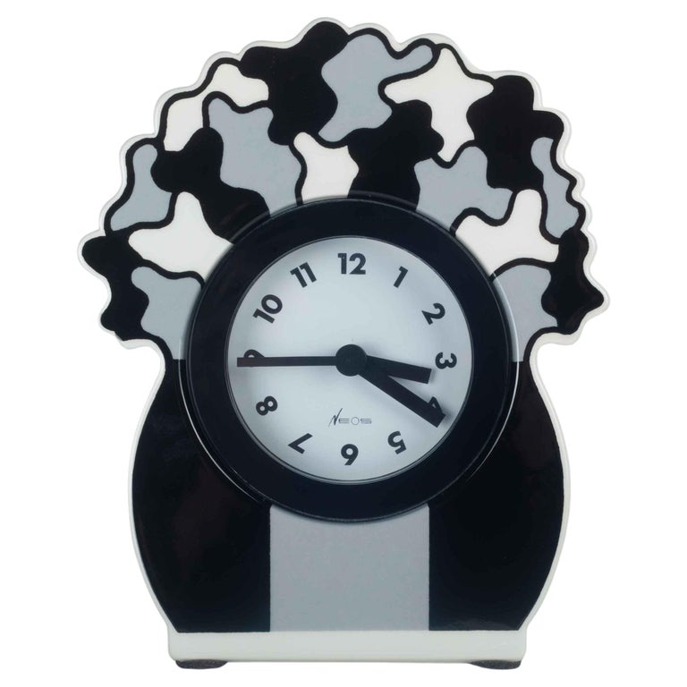 Postmodern Table Clock by George Sowden for Neos, Italy, 1988 For Sale ...