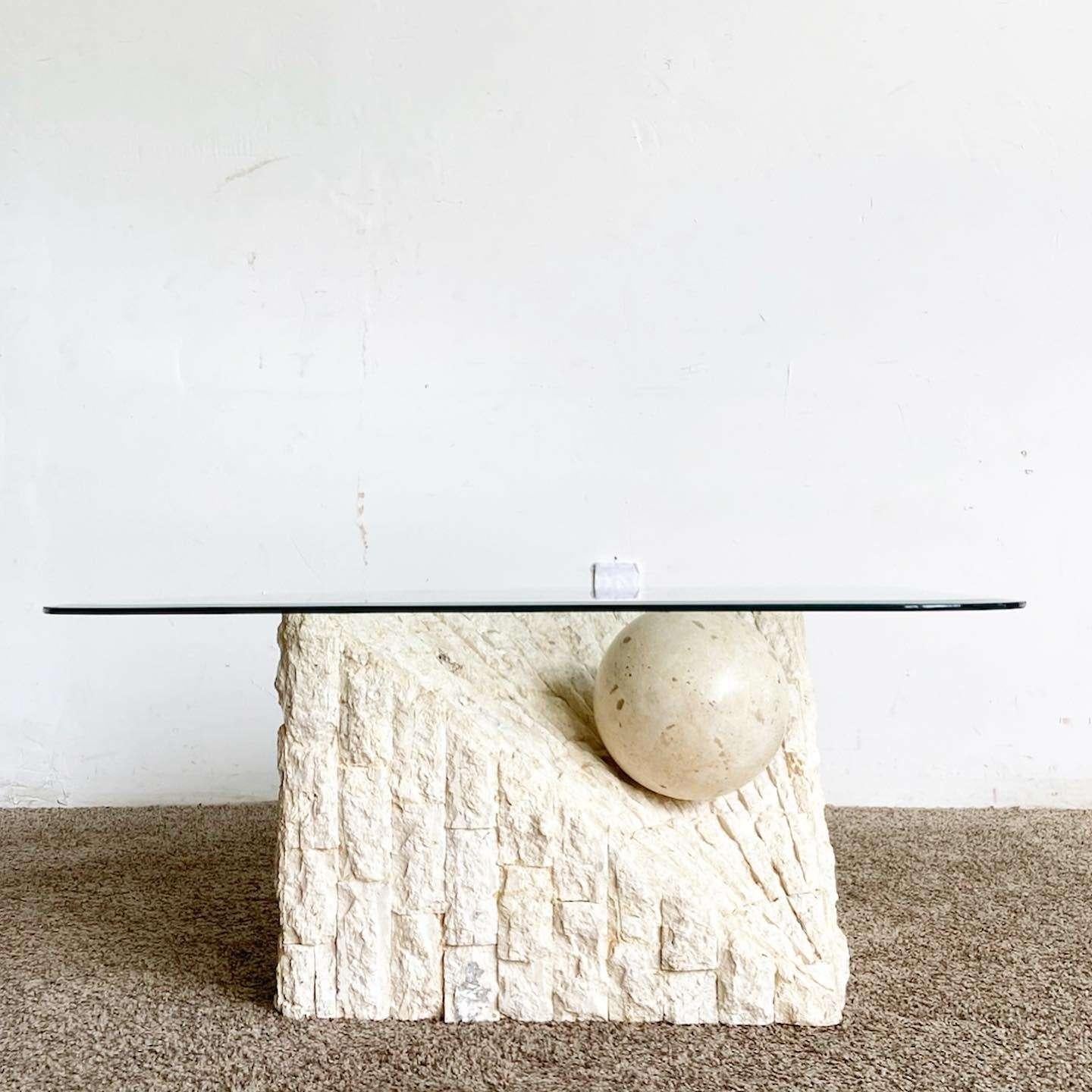 Tessellated Stone Coffee Table