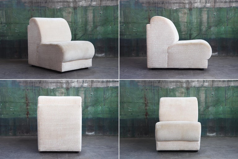 Postmodern Modular Sofa Sectional-- 4 Pcs at 1stDibs