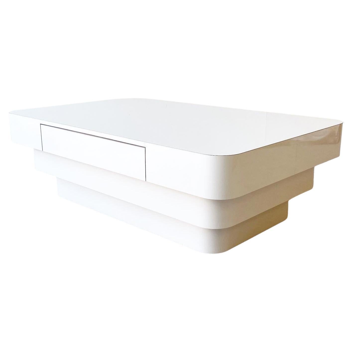 Lacquered Decorator Noguchi Coffee Table For Sale at 1stDibs