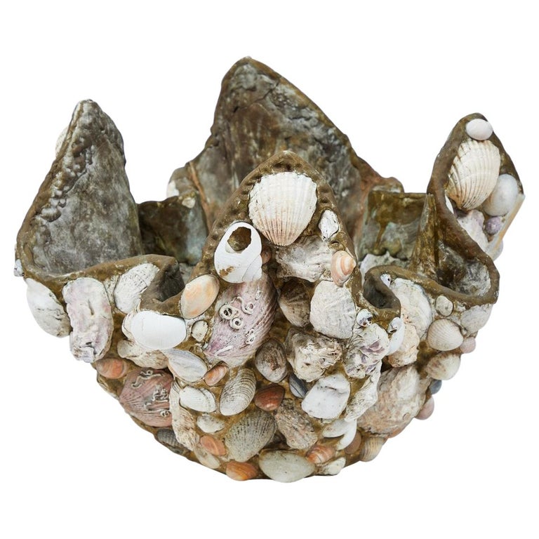 Pot with Shells For Sale at 1stDibs