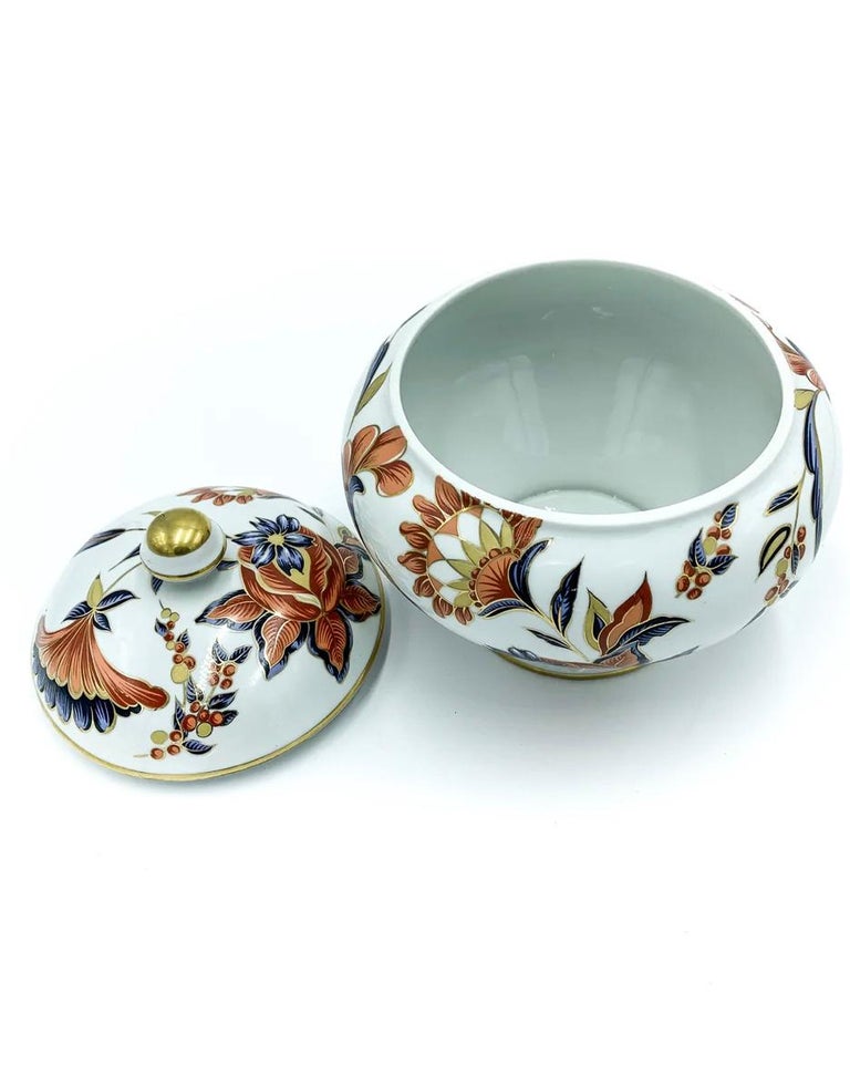 Potiche in Limoges Porcelain, 1960 For Sale at 1stDibs
