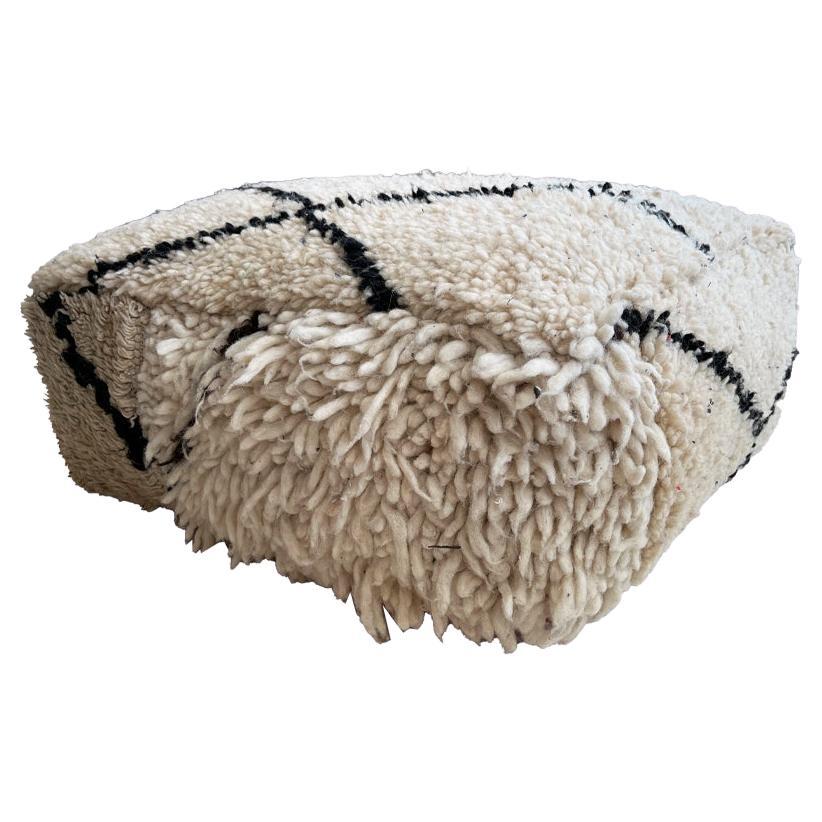 Pouf, Large Square Indian For Sale at 1stDibs