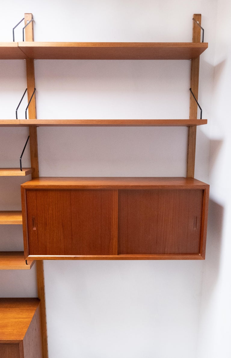 Poul Cadovius Floating Wall System, 1960s at 1stDibs