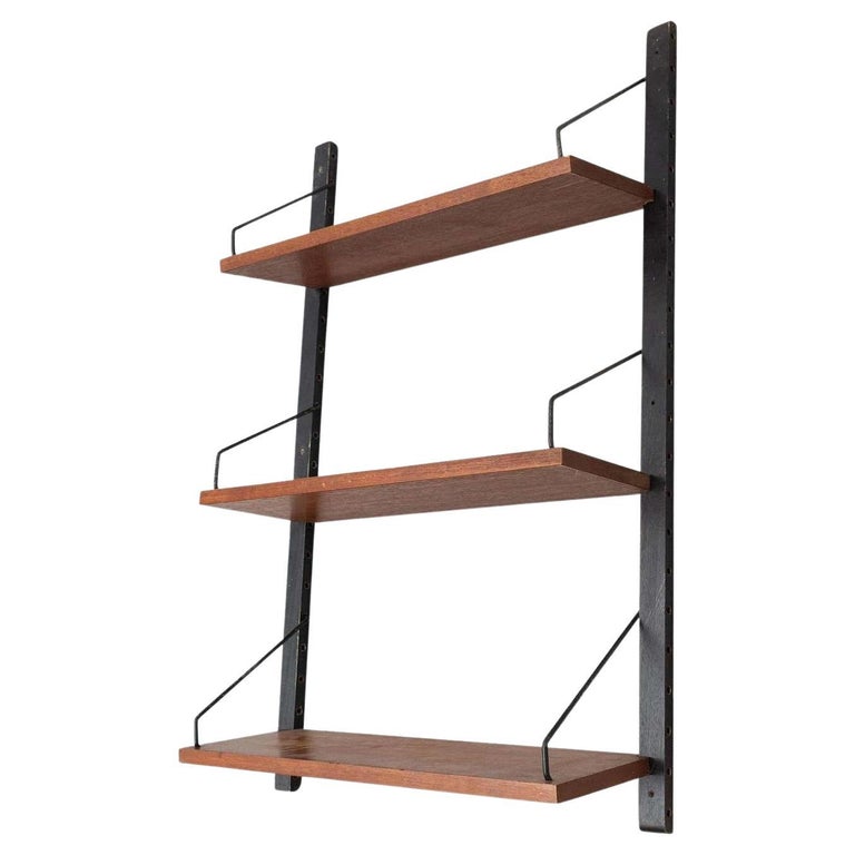 Poul Cadovius for Cado "Royal System" Modular Wall Shelve, circa 1948 ...