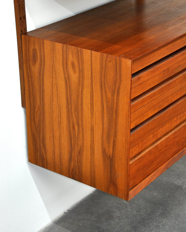 Poul Cadovius Teak Cado Wall Unit at 1stDibs