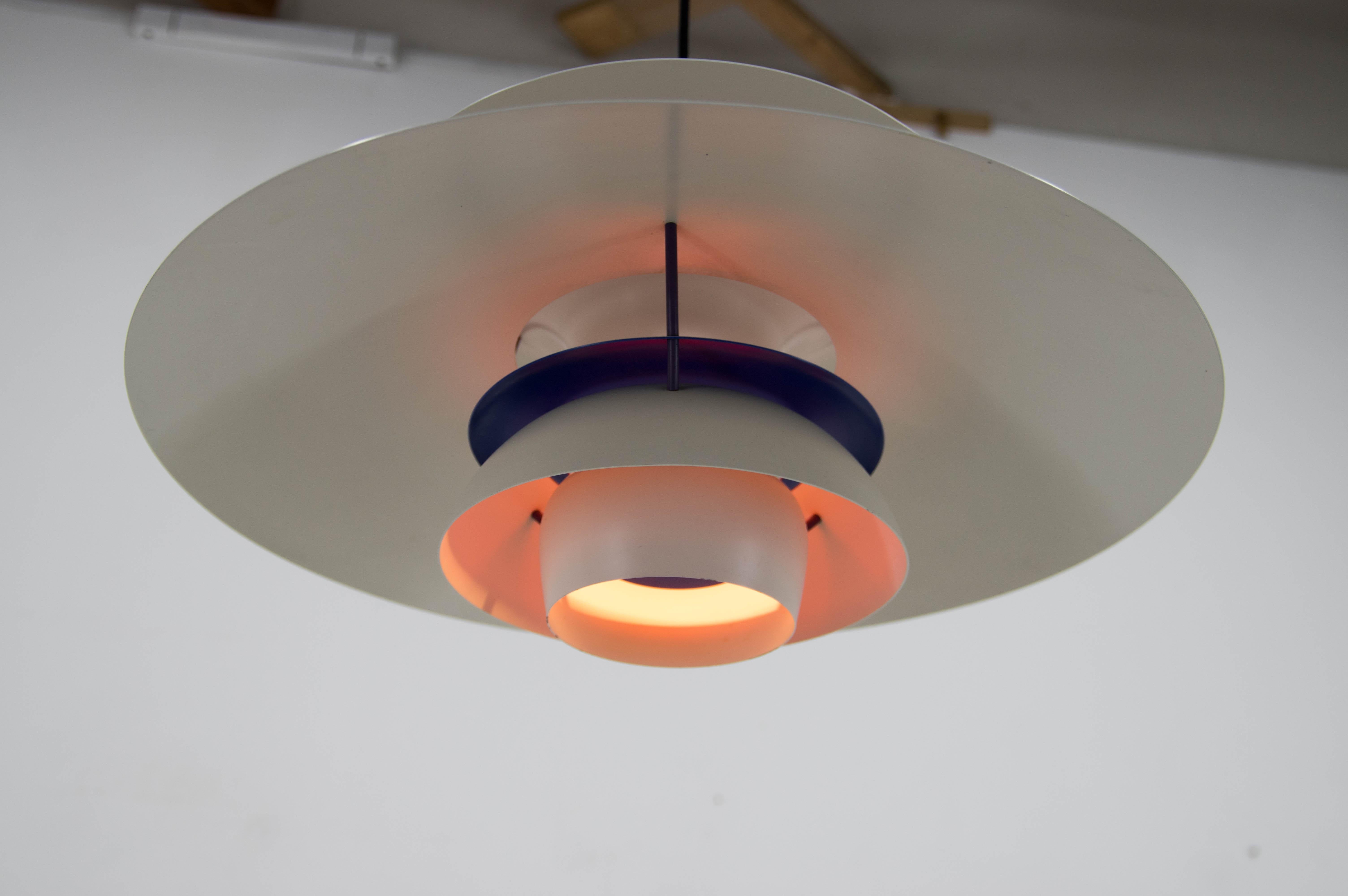 Poul Henningsen "PH5" Ceiling Light, 1960s, Denmark For Sale at 1stDibs