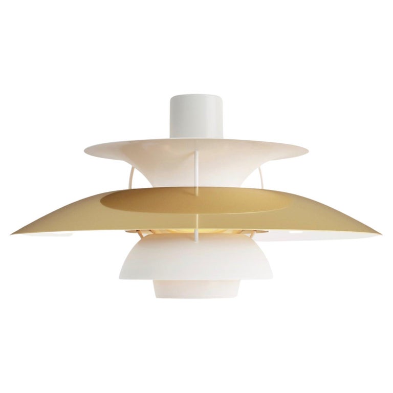 Poul Henningsen PH5 Pendant in Brass for Louis Poulsen For Sale at 1stDibs