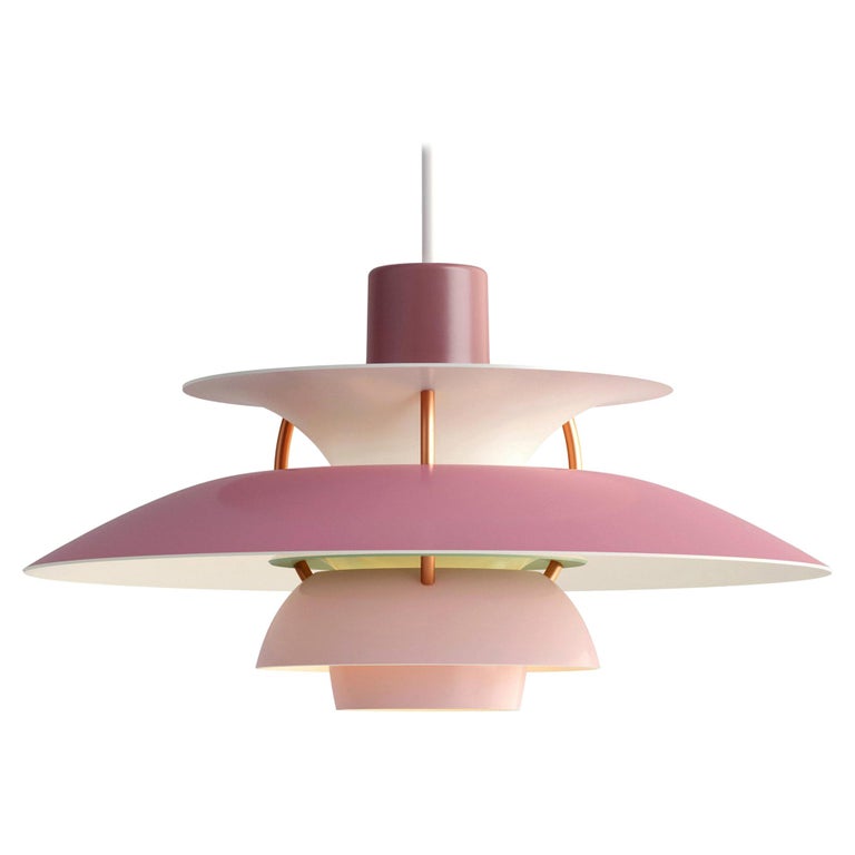 Poul Henningsen Rose PH5 Mini Pendants for Louis Poulsen For Sale at ...