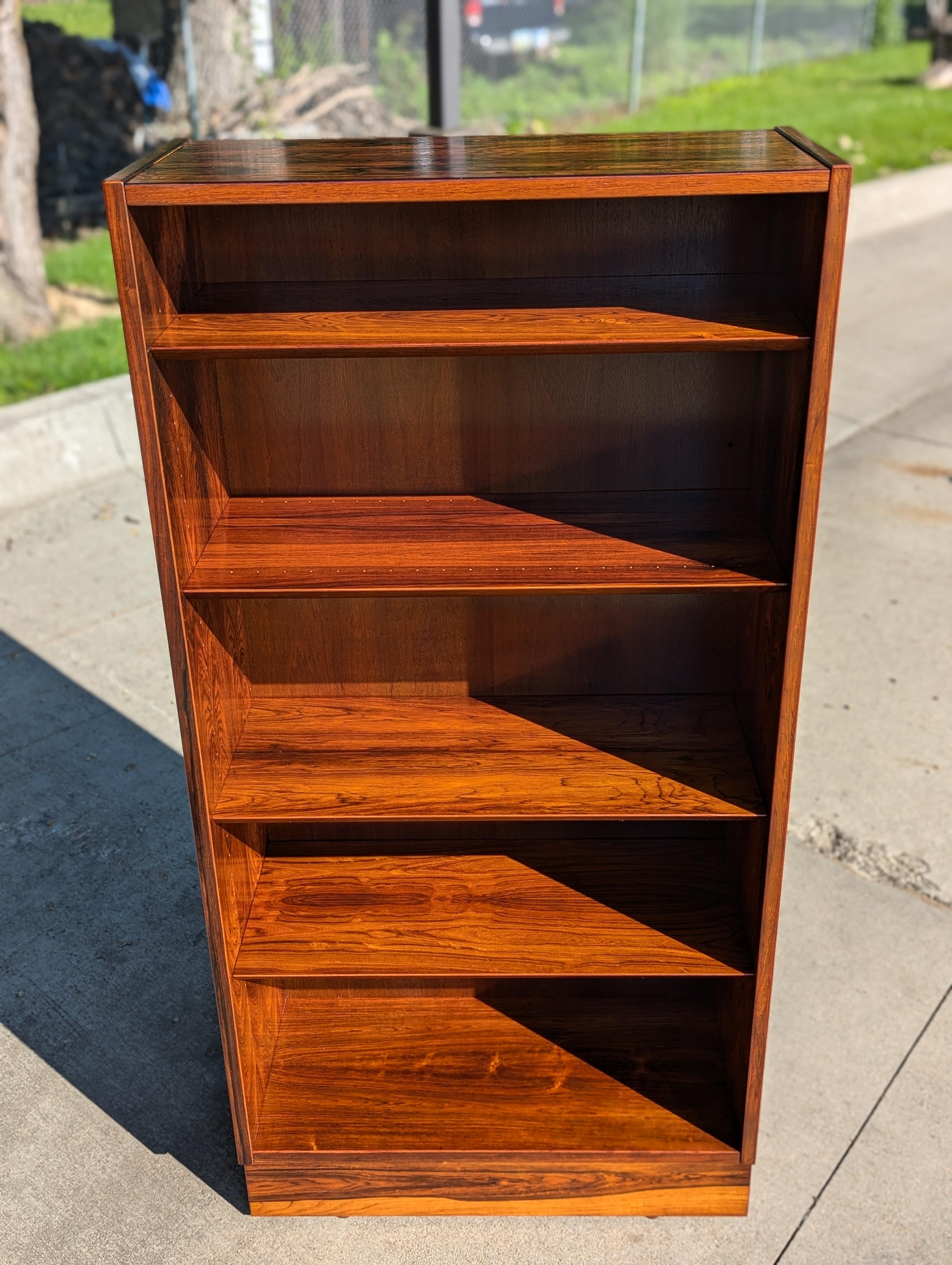 Poul Hundevad Rosewood Bookcase For Sale at 1stDibs