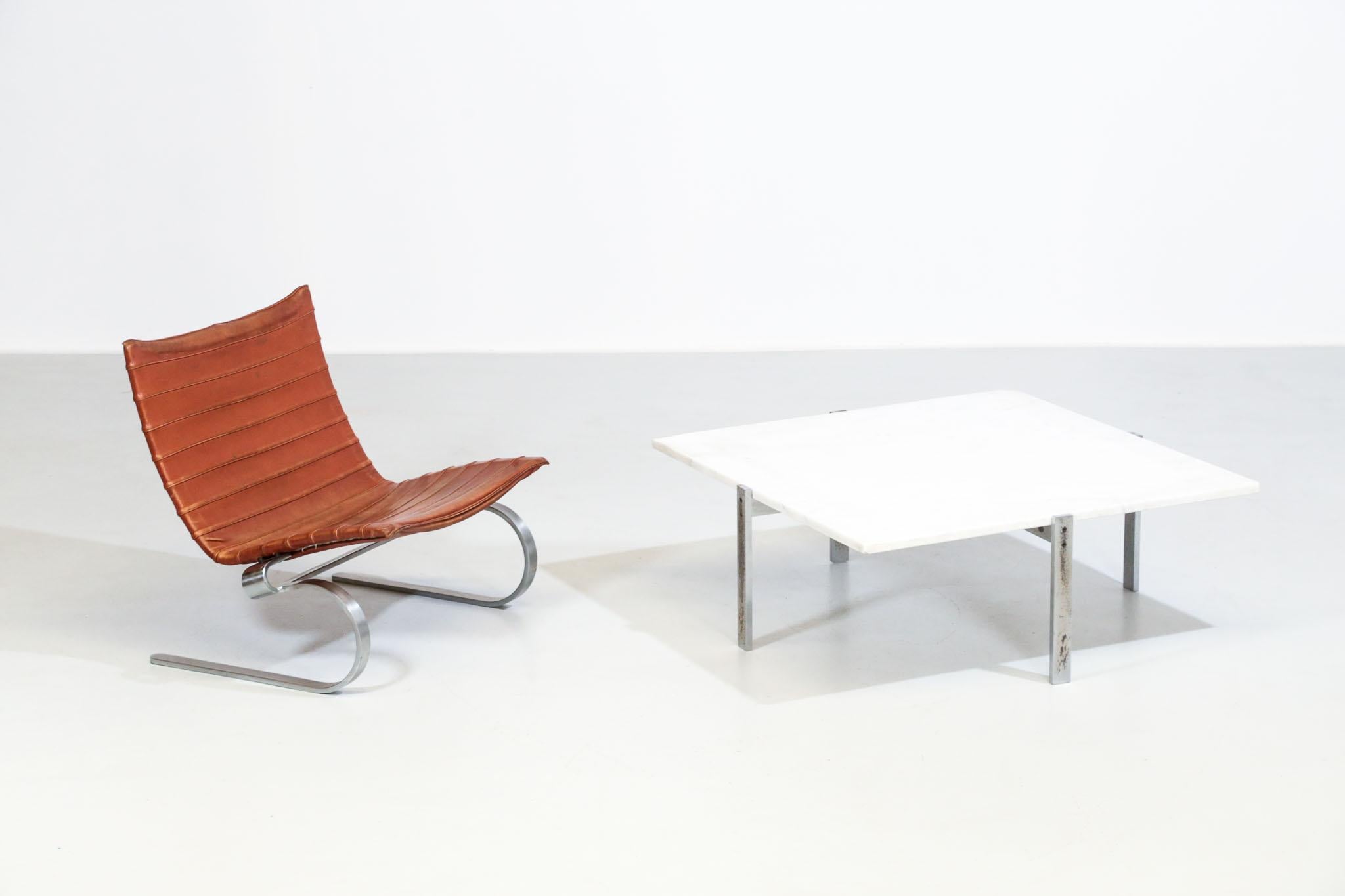 Poul Kjaerholm Coffee Table, Rare Model PK65 for E. Sold Christensen at 1stDibs