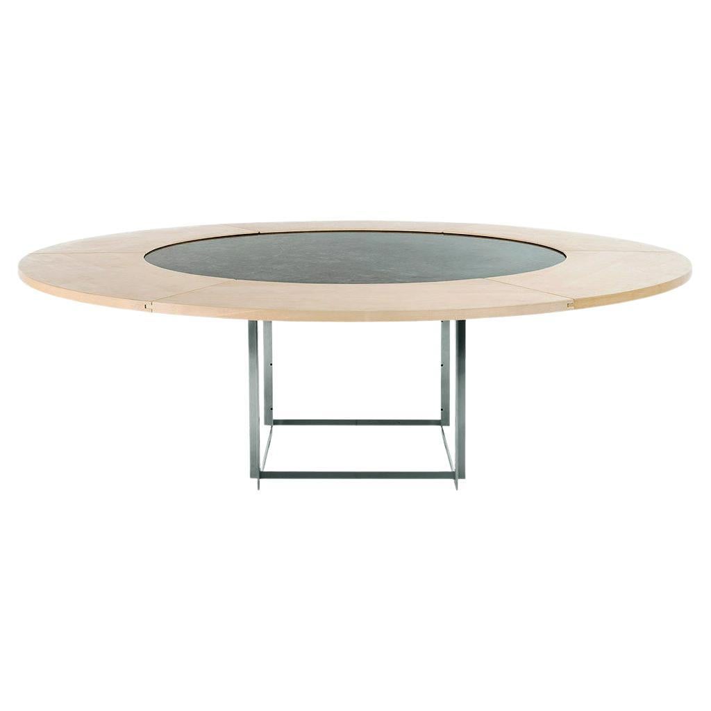 PK 54 round dining table by Poul Kjaerholm at 1stDibs
