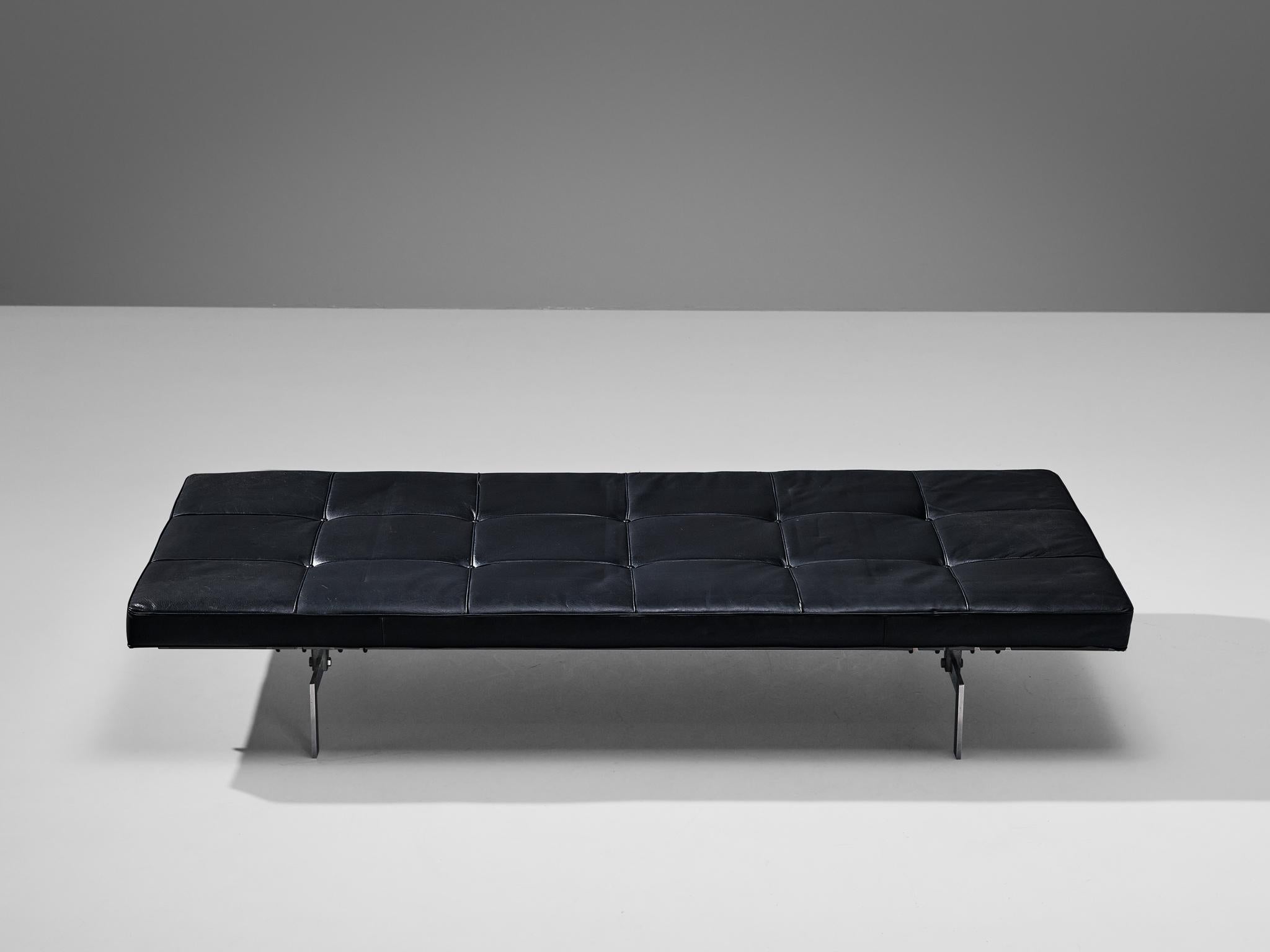Poul Kjærholm for E. Kold Christensen 'PK80' Daybed in Leather and ...