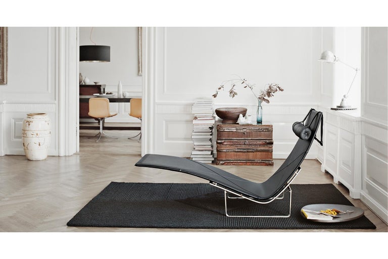 Poul Kjærholm Model Pk24 Leather For Sale at 1stDibs | fritz hansen pk24
