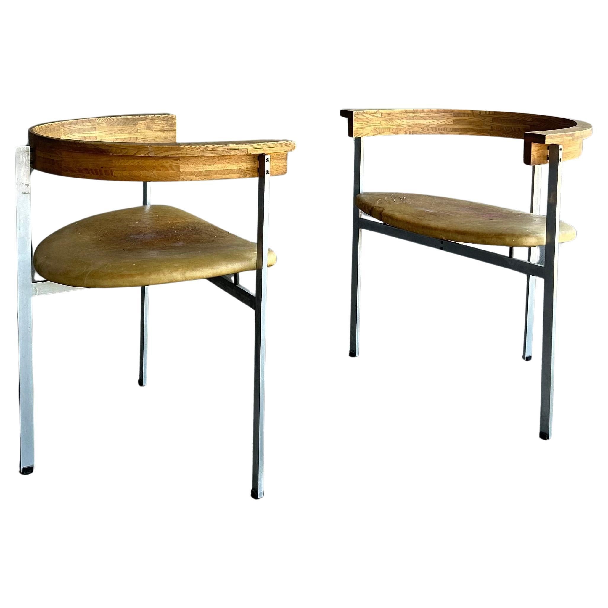 Poul Kjærholm PK 11 Chairs for E. Kold Christensen For Sale at 1stDibs