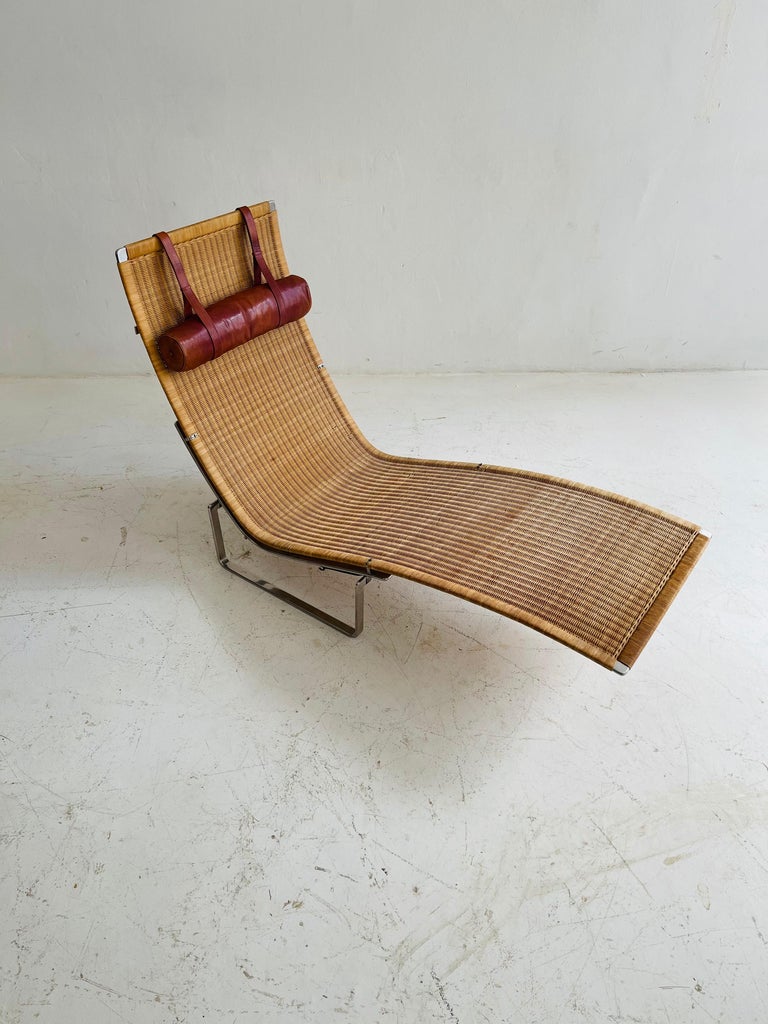Poul Kjaerholm PK24 Chaise Lounge by Kold Christensen, Denmark, 1970s ...