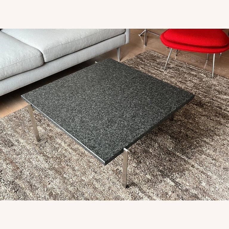 Poul Kjærholm PK61 Dark Granite Coffee Table, Fritz Hansen, Denmark ...