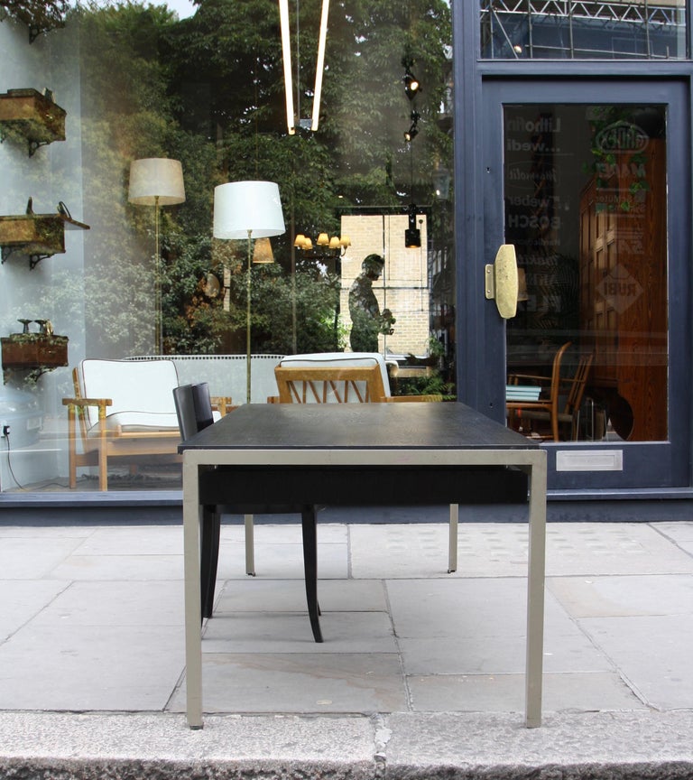 Poul Kjaerholm Very Rare Large Professor Desk For Sale at 1stDibs