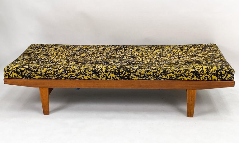 Poul M. Volther for Fdb Furniture Danish Mid-Century Oak Daybed For ...